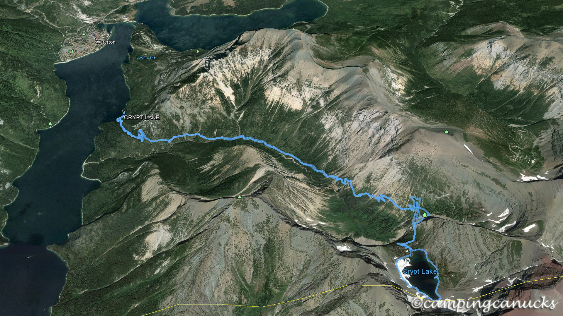 Crypt Lake - Waterton Lakes National Park - The Camping Canucks