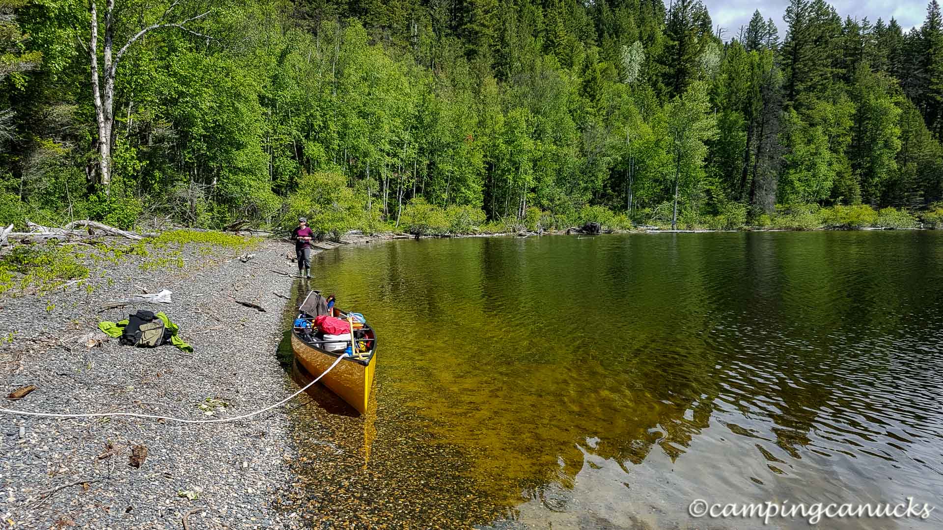 Mahood Lake - Wells Gray Provincial Park - The Camping Canucks