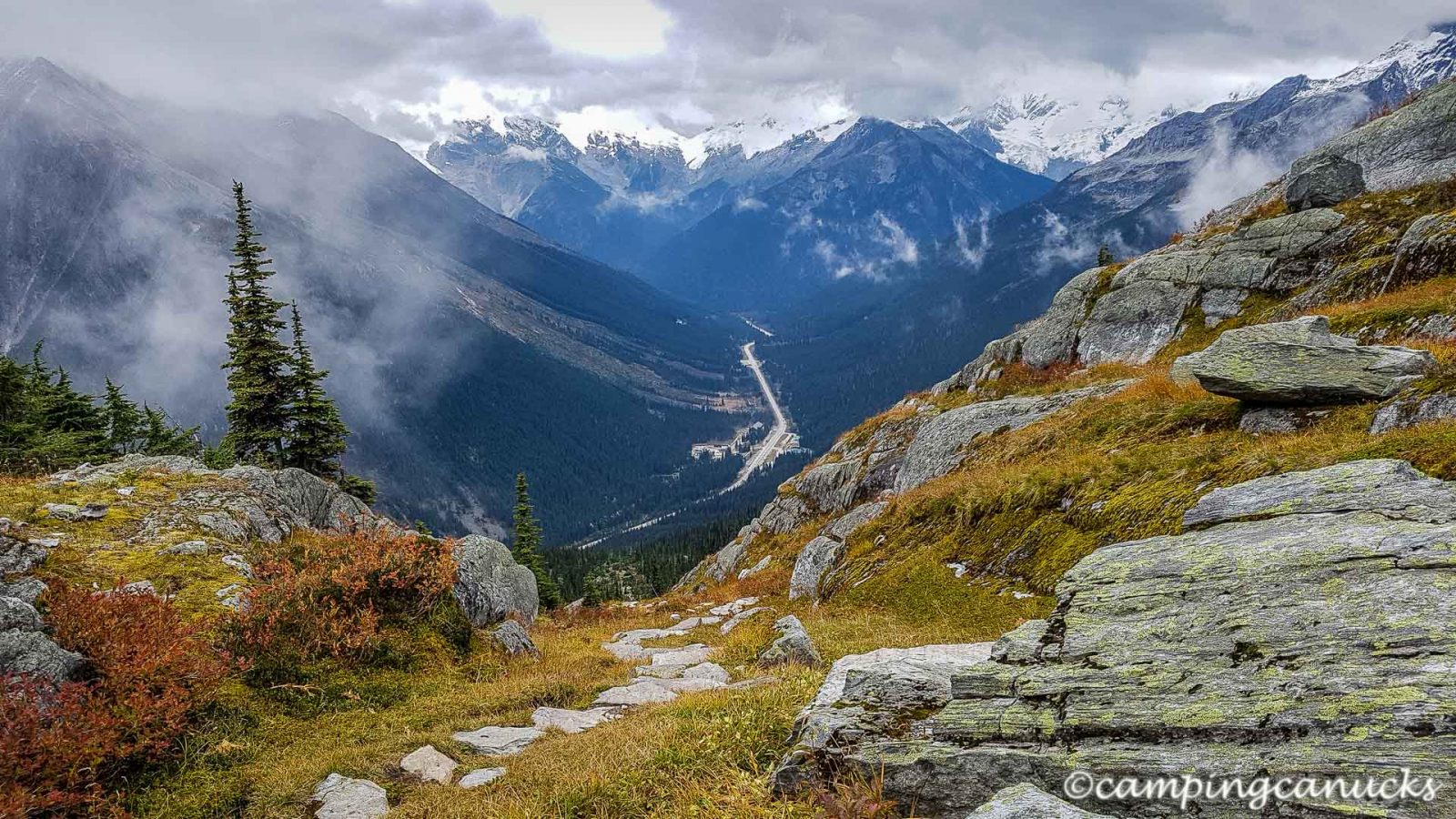 Hermit Trail - Glacier National Park - The Camping Canucks