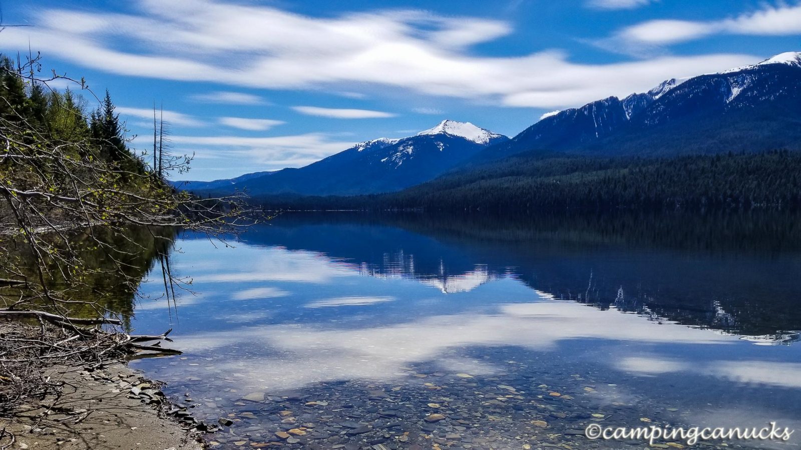 Crooked Lake - The Camping Canucks