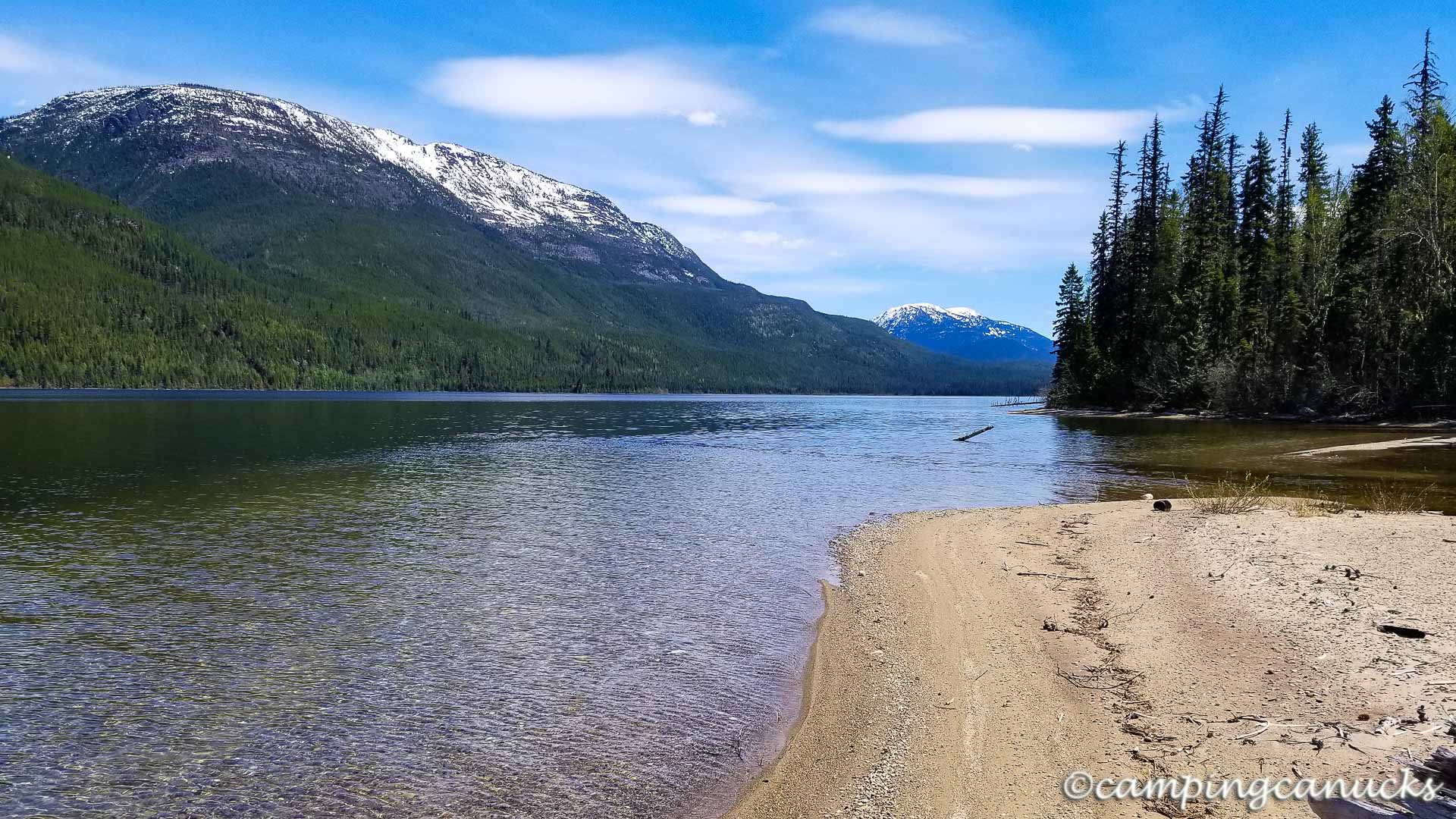 Crooked Lake - The Camping Canucks