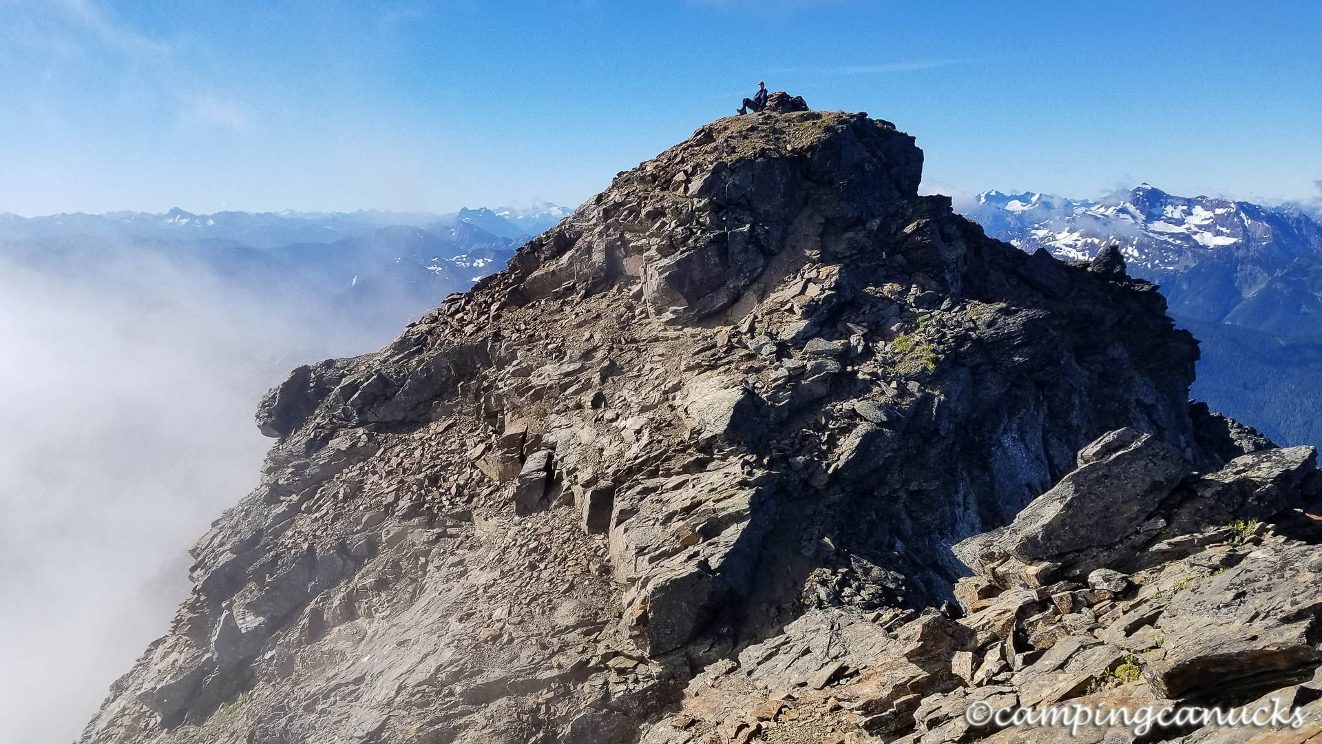 Outram’s false summit | The Camping Canucks